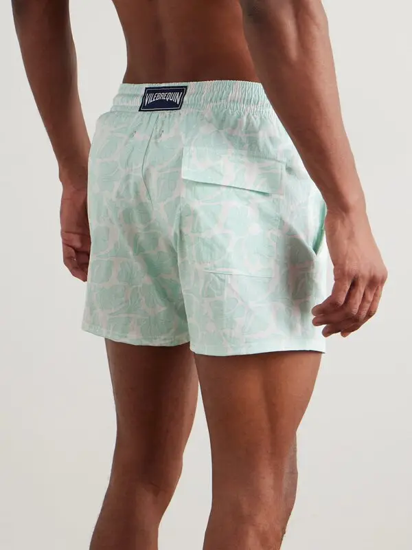 Vilebrequin Moorise Printed Swim Shorts - Blue