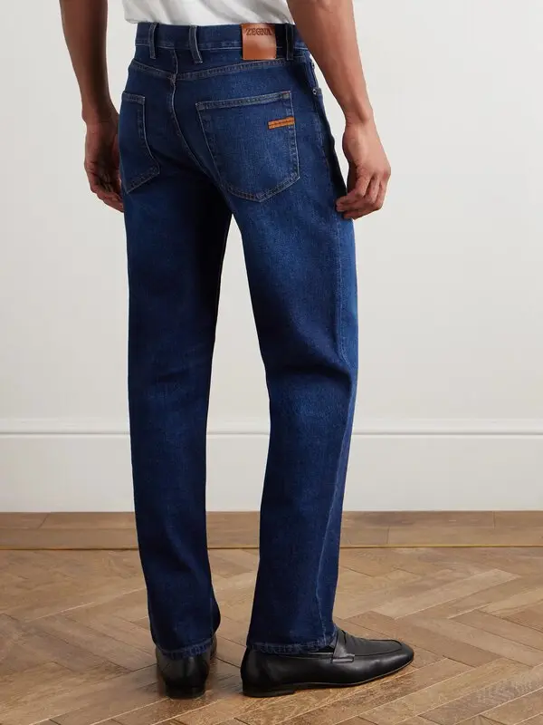 Zegna Roccia Straight-leg Stretch Jeans