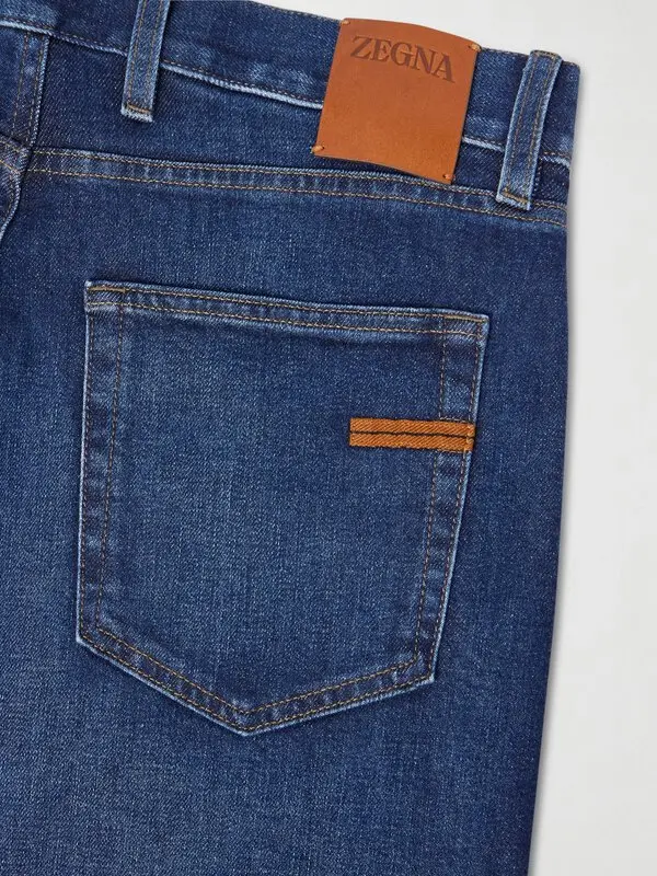 Zegna Roccia Straight-leg Stretch Jeans