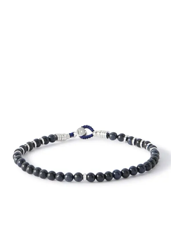 MIKIA Circle4 Beaded Bracelet - Black
