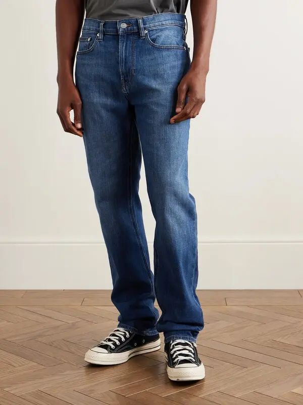 FRAME Modern Straight-leg Jeans - Blue