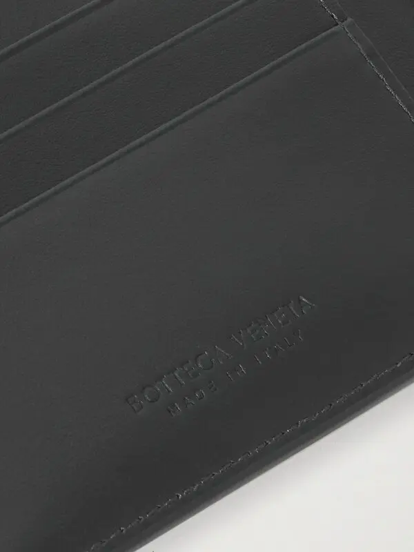 Bottega Veneta Intrecciato Leather Billfold Wallet