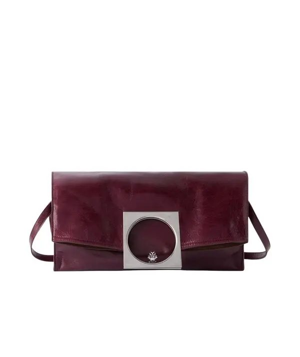 Bally Anni Crinkled-leather Shoulder Bag