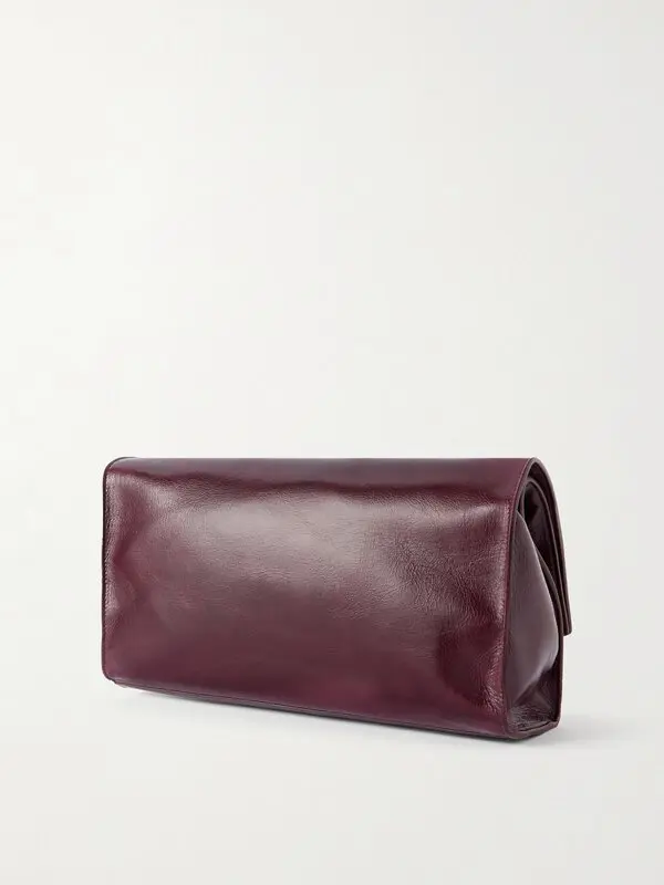 Bally Anni Crinkled-leather Shoulder Bag