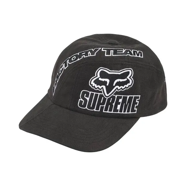 Supreme X Fox Racing 6-panel Cap - Black