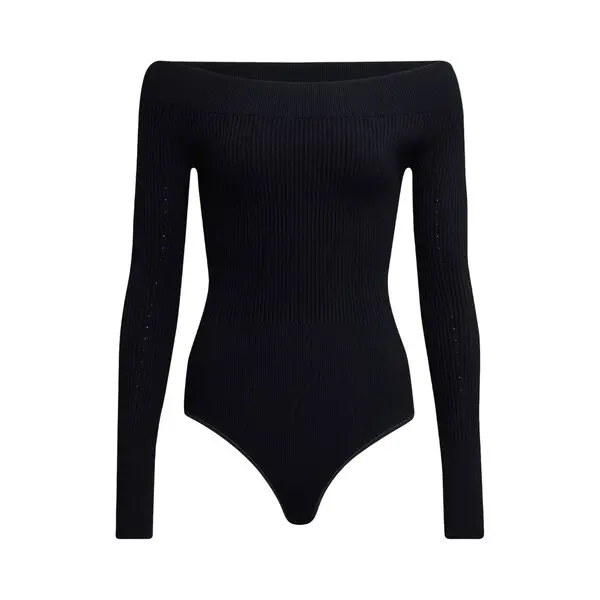 Alaïa Off-shoulder Bodysuit