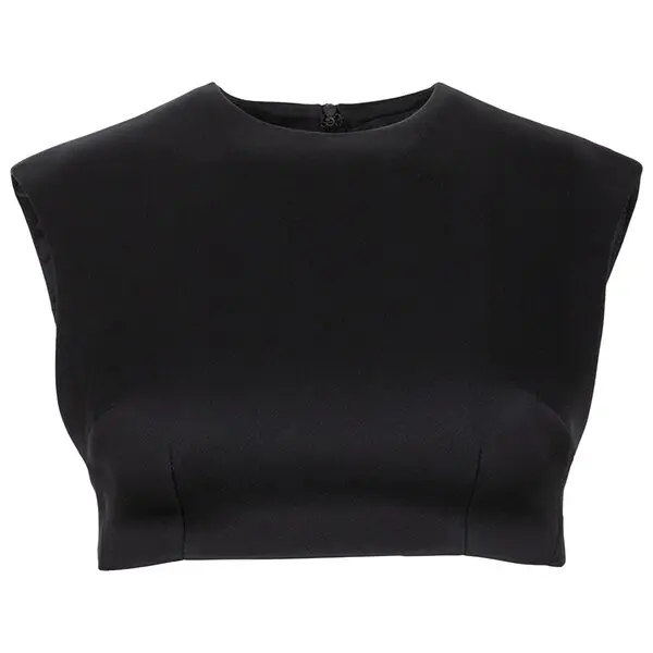 David Koma Sleeveless Crop Top