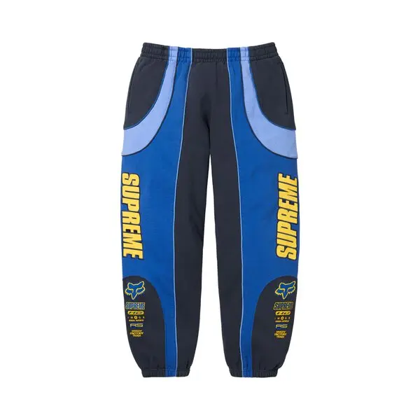 Supreme X Fox Racing Sweatpant - Blue