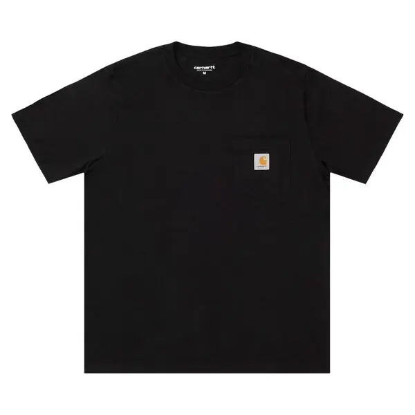 Carhartt Work In Progress Short-sleeve Pocket T-shirt - Black