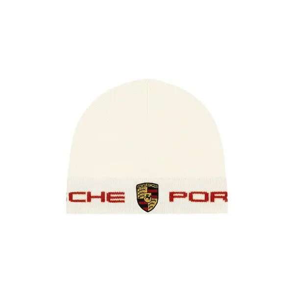 Aimé Leon Dore X Porsche Wool Skullcap - Cream