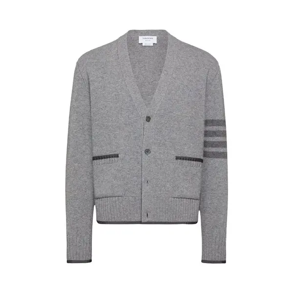 Thom Browne Milano Stitch V-neck Cardigan