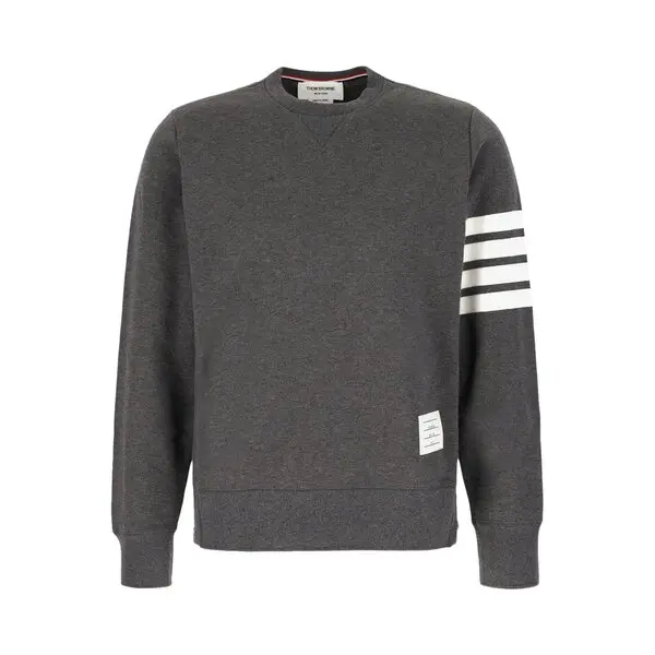 Thom Browne Classic Loopback Sweatshirt - Grey