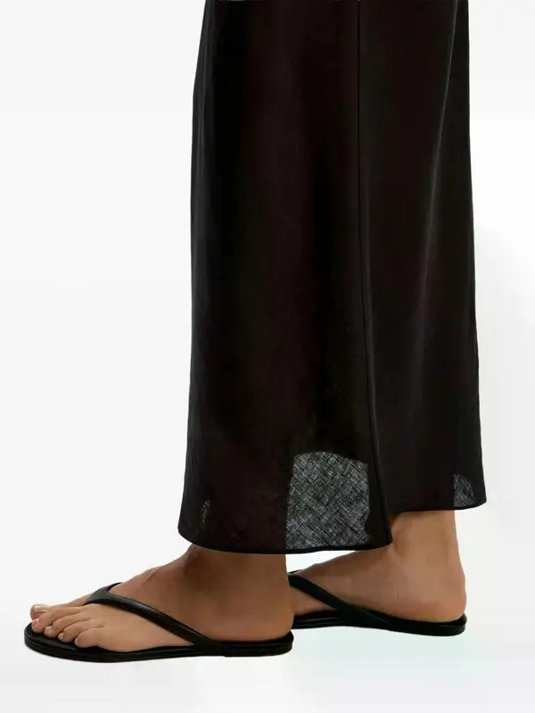 12 STOREEZ Linen Maxi Skirt