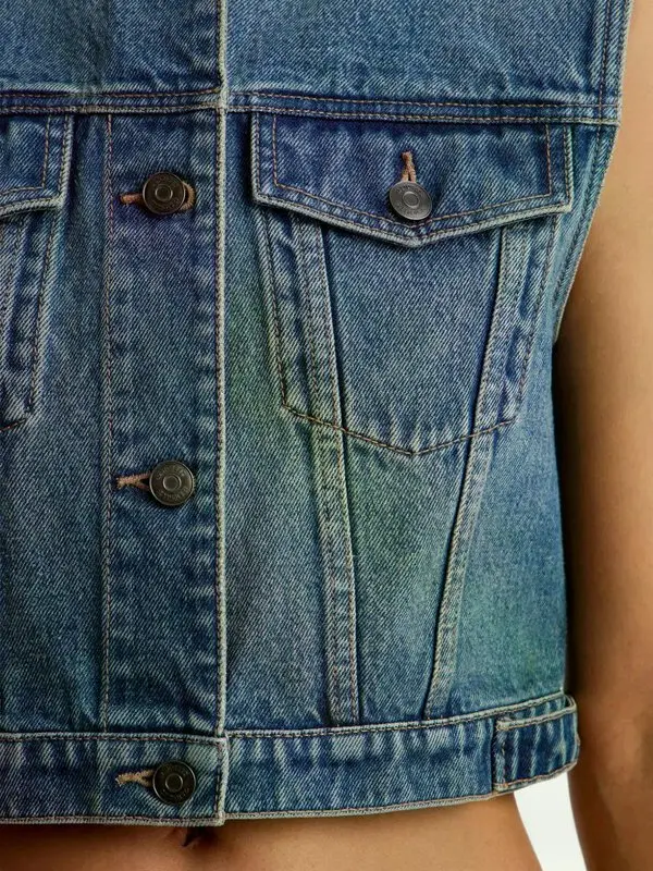 12 STOREEZ Denim Vest