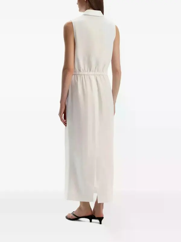 12 STOREEZ Drawstring-waist Linen Skirt