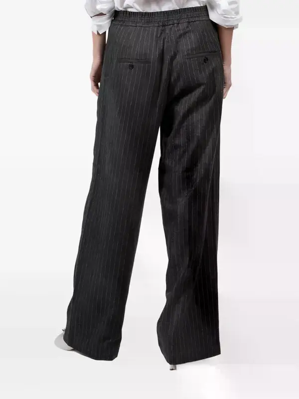 Isabel Benenato Pinstriped Trousers