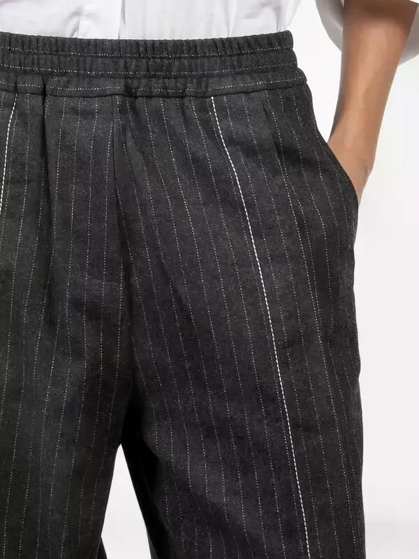 Isabel Benenato Pinstriped Trousers