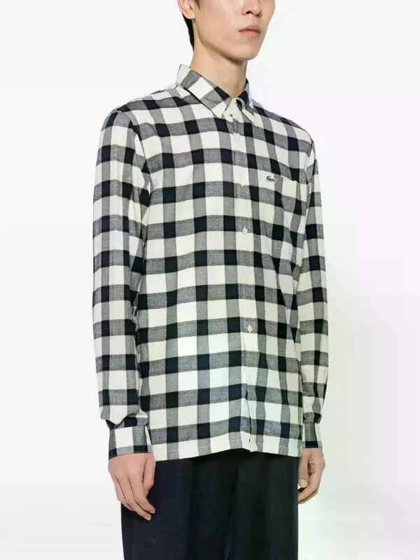 Lacoste Plaid Shirt - Blue