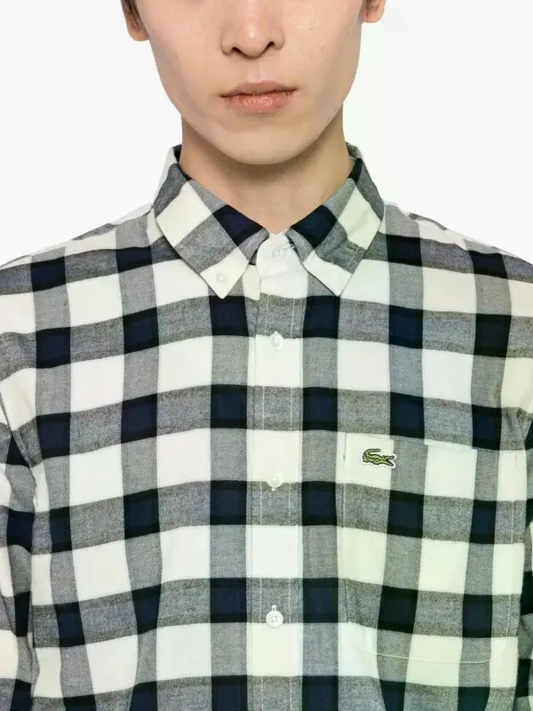 Lacoste Plaid Shirt - Blue