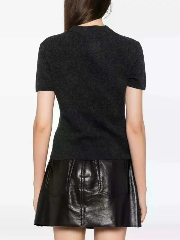 Alexander Wang Logo-patch Top
