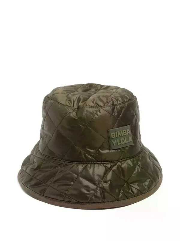 Bimba Y Lola Quilted Bucket Hat - Green