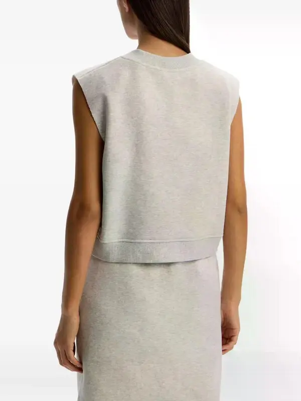 12 STOREEZ V-neck Cotton-blend Vest