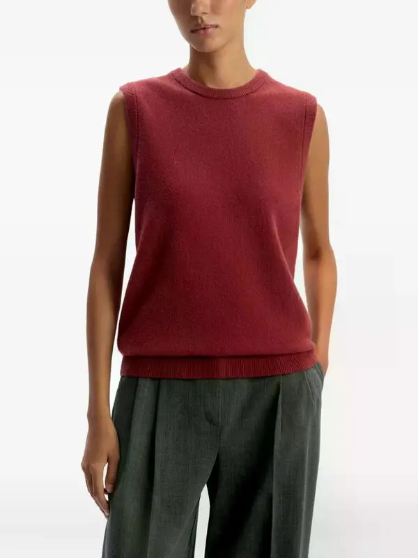 12 STOREEZ Sleeveless Cashmere Top
