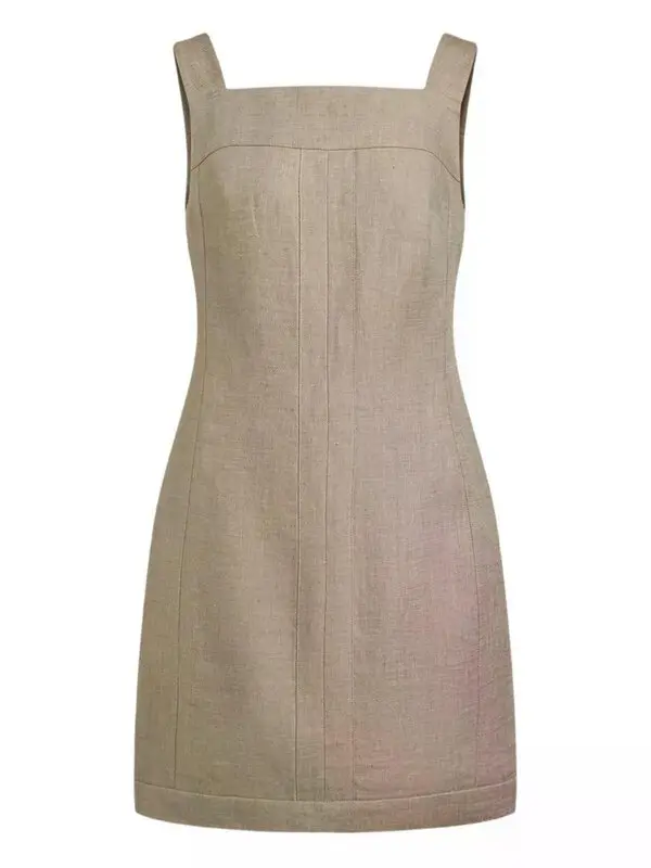 12 STOREEZ Linen Mini Dress