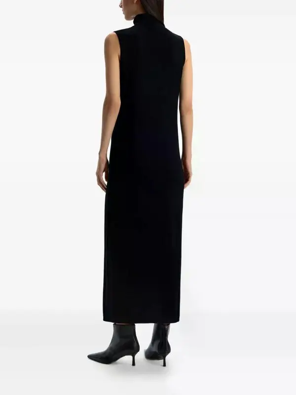 12 STOREEZ Roll-neck Maxi Dress