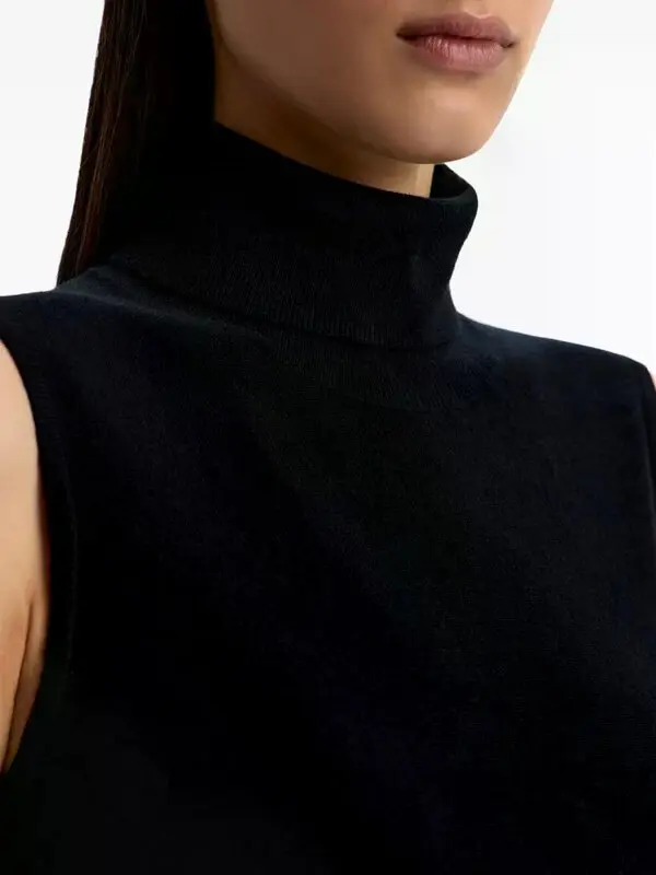 12 STOREEZ Roll-neck Maxi Dress