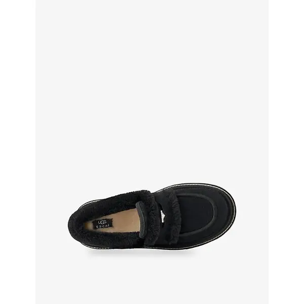 靴 24cm UGG SACAI LOAFER BLACK sacai Loafer in Black – SVRN