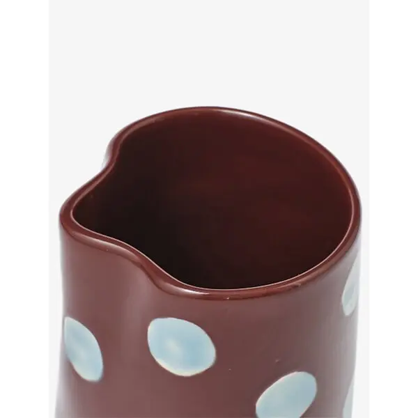 DAMSON MADDER Polka-dot Ceramic Vase 17.5cm