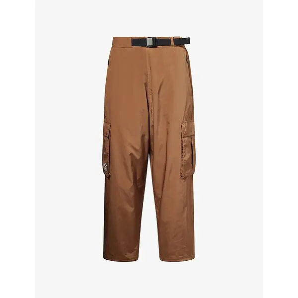 Loewe Patch-pocket Shell Cargo Trousers - Toffee