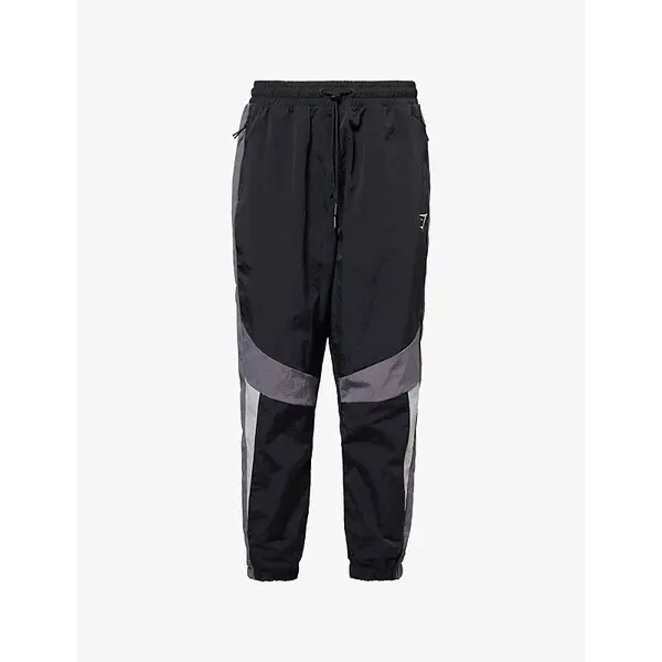 GYMSHARK Retro Relaxed-fit Shell Track Pants