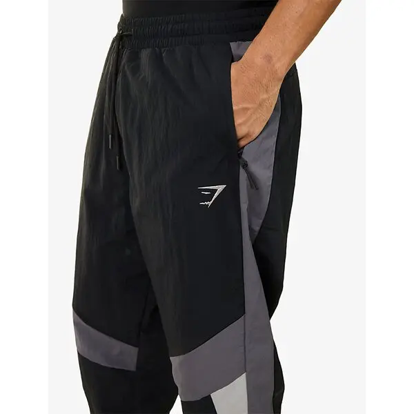 GYMSHARK Retro Relaxed-fit Shell Track Pants
