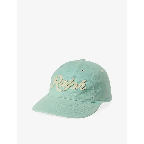 Ralph Lauren Cotton-twill Cap With Brand Appliqu - Celadon