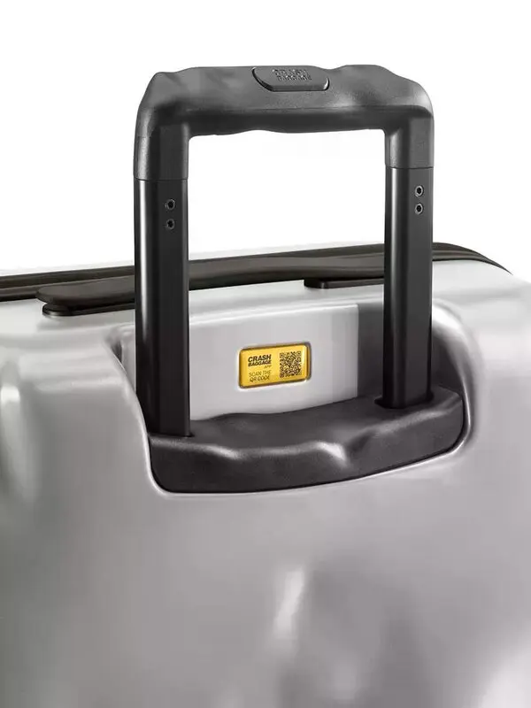 CRASH BAGGAGE Logo-detail Suitcase - Grey