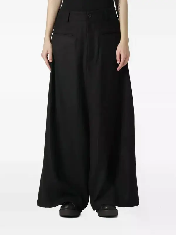 Yohji Yamamoto Belt-loops Trousers