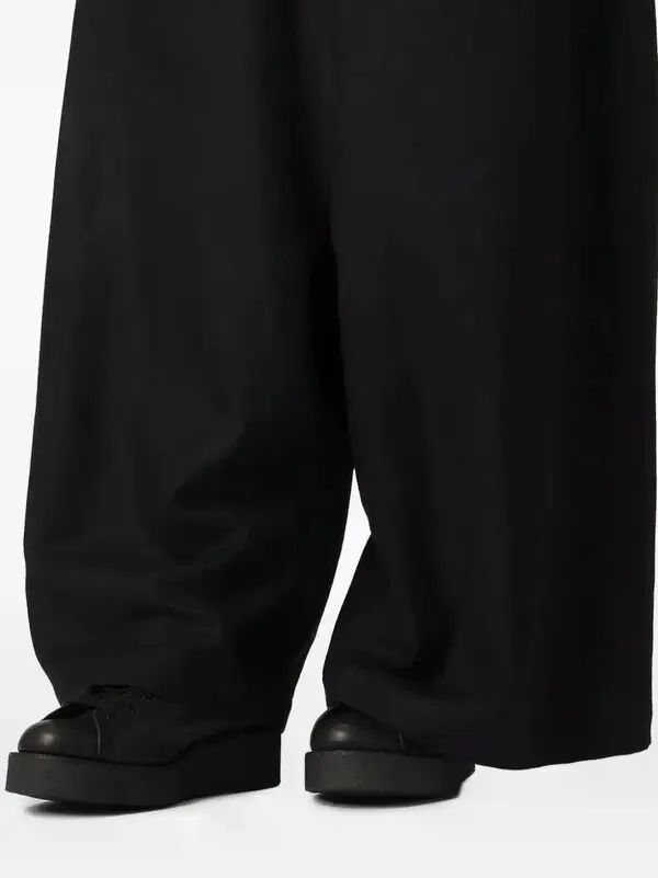 Yohji Yamamoto Belt-loops Trousers