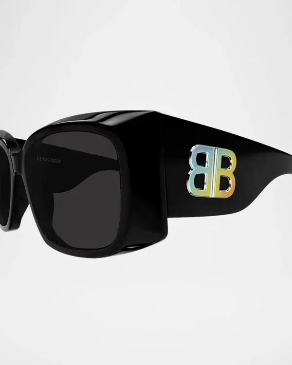 Balenciaga Acetate Butterfly Sunglasses