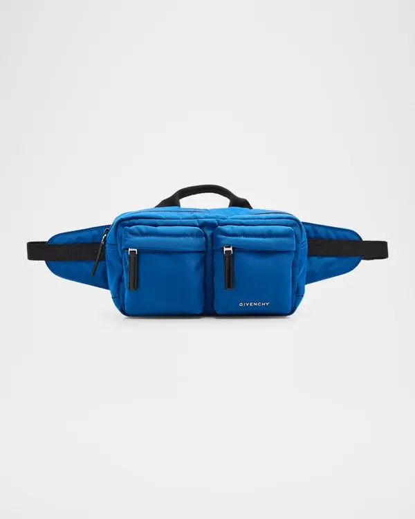 Givenchy Essential U Nylon Belt Bag - Electric Blue