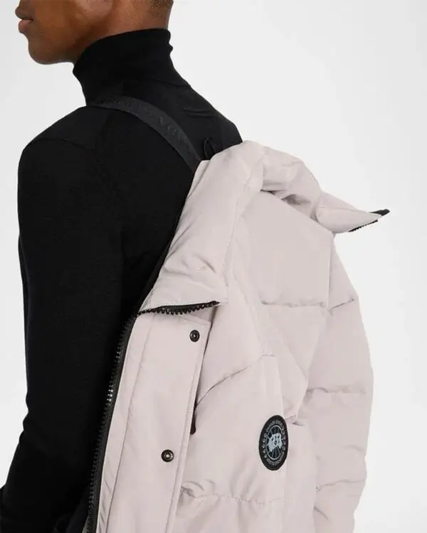 Canada Goose Bayview Padded Parka Jacket - Limestone
