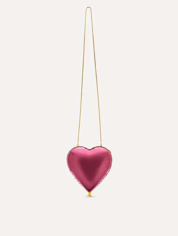 Oscar De La Renta Heart Balloon Bag - Pink