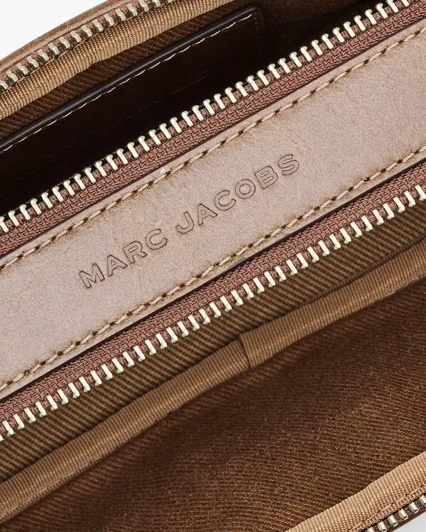 Marc Jacobs The Suede Patchwork Snapshot - Brown Multi