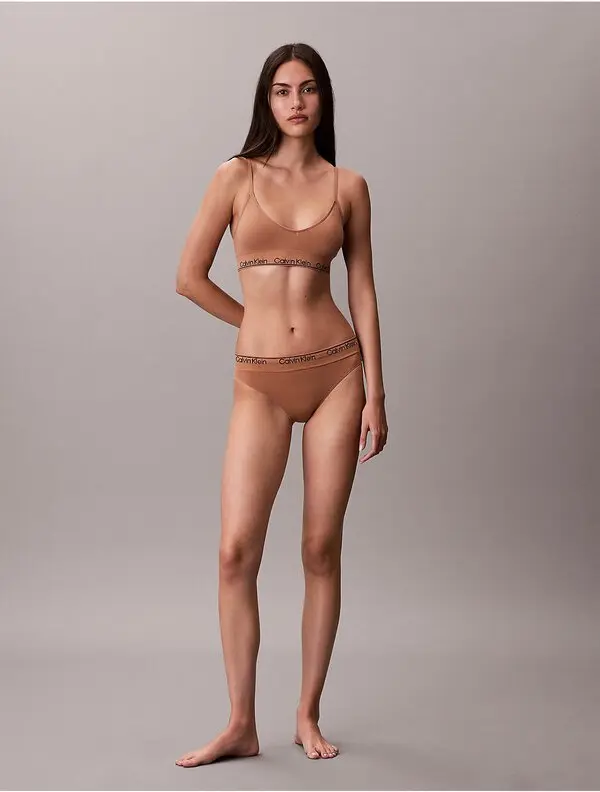 Calvin Klein Naturals Modern Seamless Bikini - Sandalwood