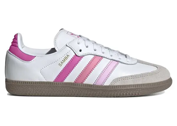 Adidas Samba Og Sneakers - Cloud White/orchid Fusion/rose Tone