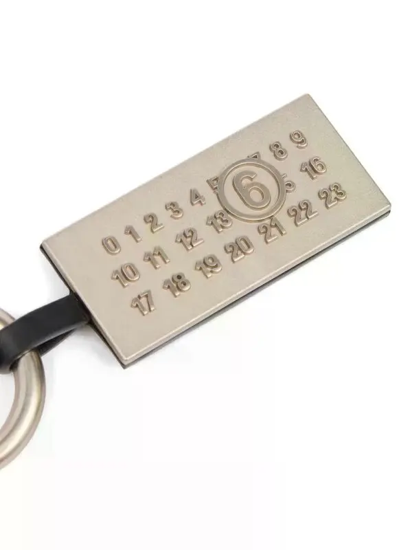 MAISON MARGIELA Stitched-leather Key Ring