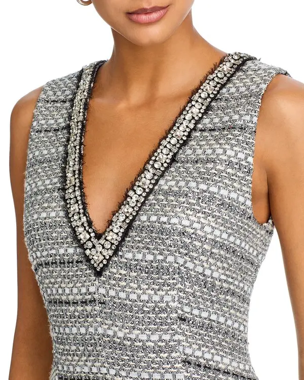 veronica beard silver sequin dress Veronica Beard
