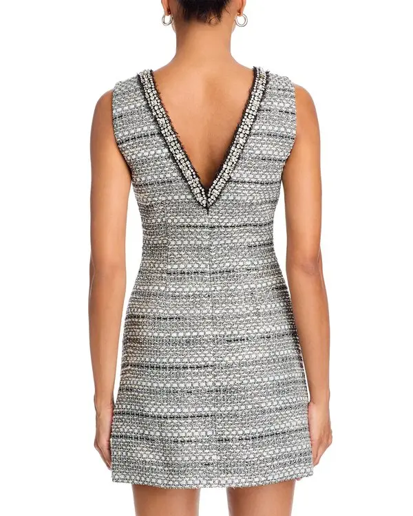 Veronica Beard Odele Embellished Mini Dress