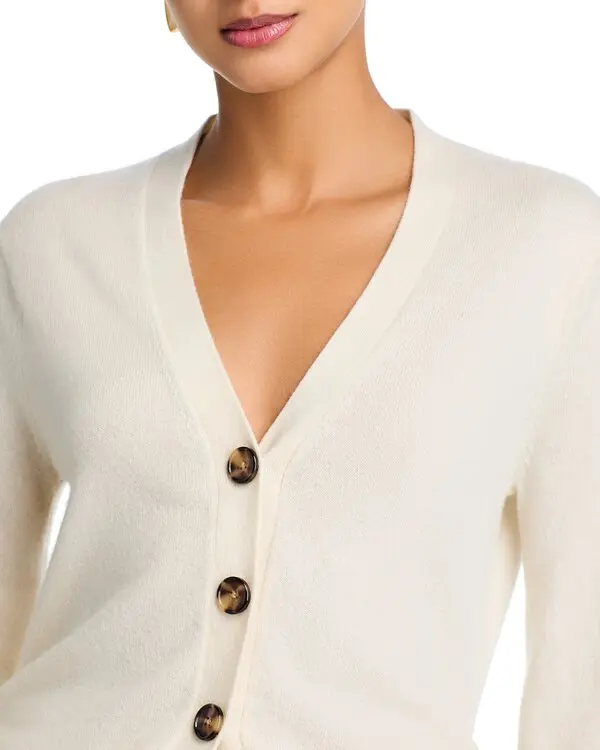 Veronica Beard Lamotte Cashmere Cardigan - Ivory